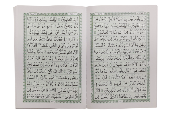 13 Lines Quran Parah 6 to 10 (Soft cover) - 13سطری پارہ نمبر 6تا 10 سا ...